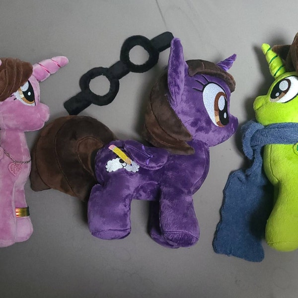 Custom Pony Plush 16" - Made to Order - Etsy