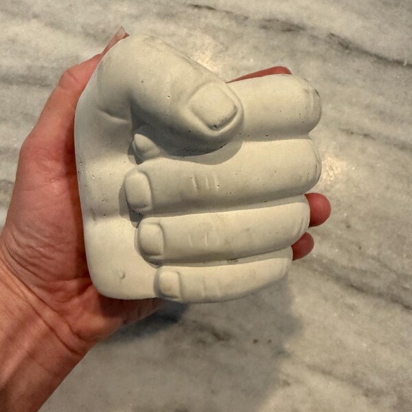 Cement Hand Planter | Concrete Hand Pot | Hand-shaped Planter | Unique ...