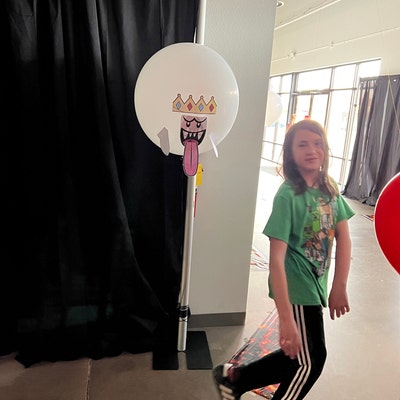 Printable Mario-inspired Ghost Balloons PDF/PNG, Mario Party Decor, DIY ...