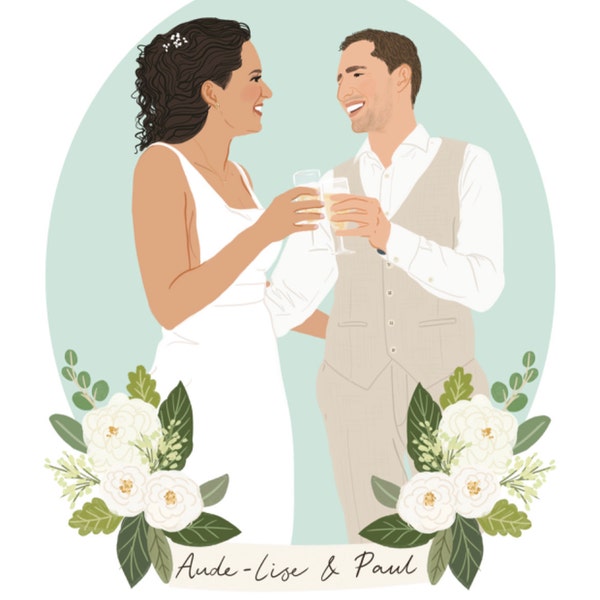 House Portrait, A4 A5 Print, Custom House Illustration, Housewarming ...