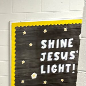 God Is... Alphabet Christian Bulletin Board Kit - Etsy