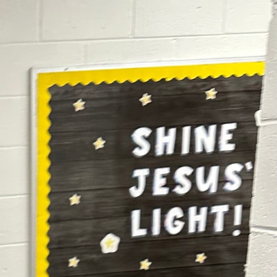 God Is... Alphabet Christian Bulletin Board Kit - Etsy