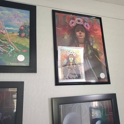 Sessanta Red Rocks Foil Mini Poster Puscifer Primus A Perfect Circle - Etsy