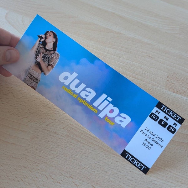Personalised Theatre Ticket | Show | Musical Theatre | Memorabilia ...