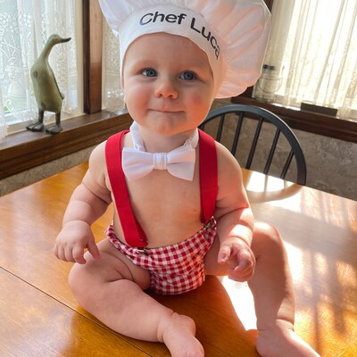 Chef Birthday Outfit Baking Theme Outfit 1st Birthday - Etsy