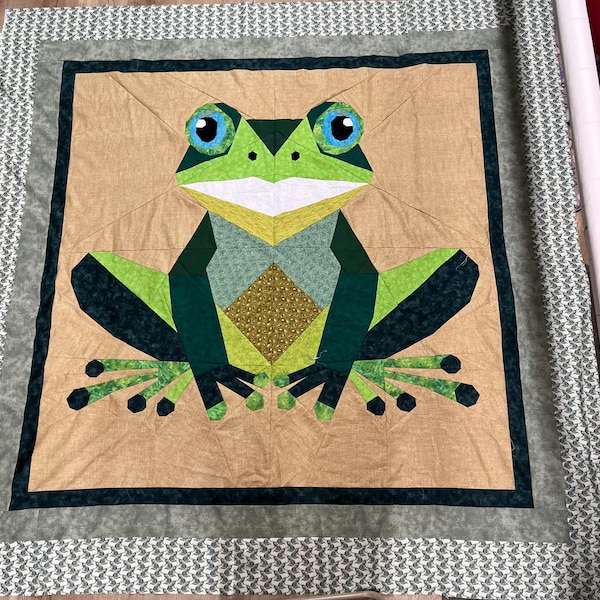 Elephant Quilt Pattern: Foundation Paper Piecing (FPP) - 30x30, 60x60 ...