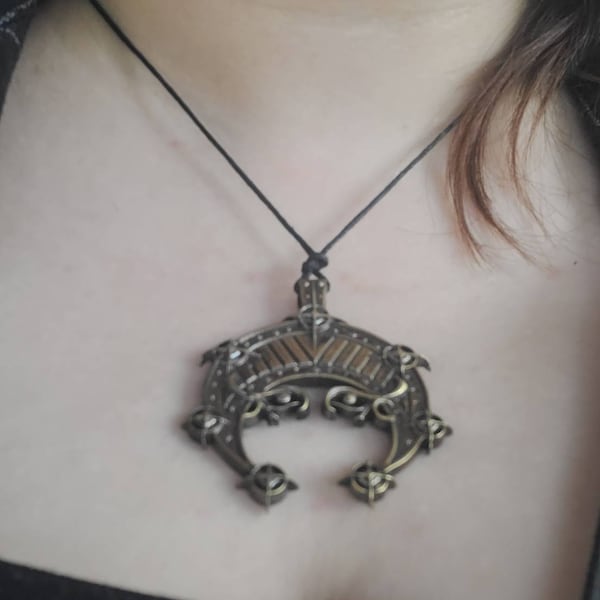 The Symbol Selune Pendant - Etsy