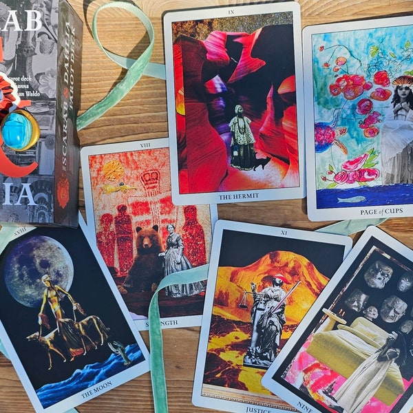 The Scarab & Dahlia Tarot by Coastal Ghost - Etsy