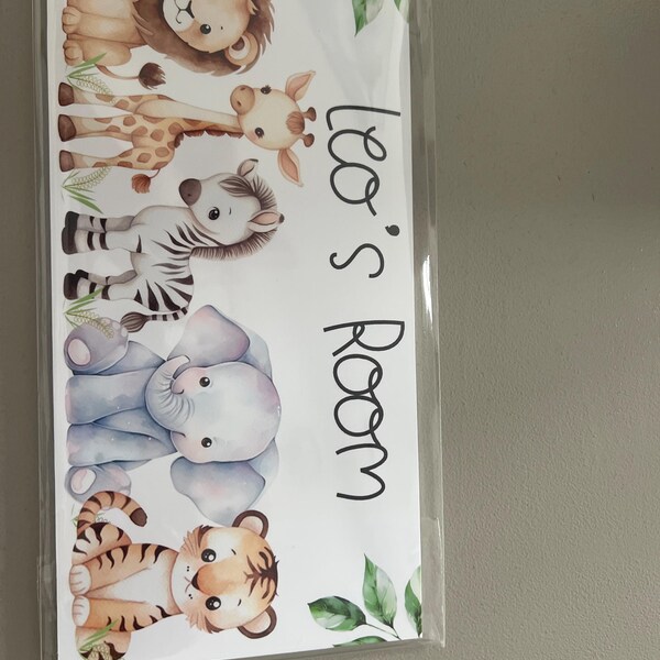 Farm Animal Door Sign, Farm Animal Plaque, Kids Plaque, Kids Sign ...