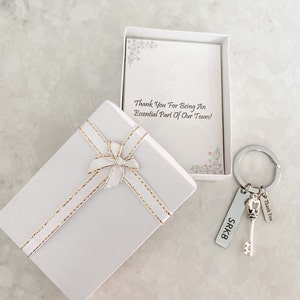 Employee Appreciation Gift Keychain, Key Charm Keychain, Employee Gift ...