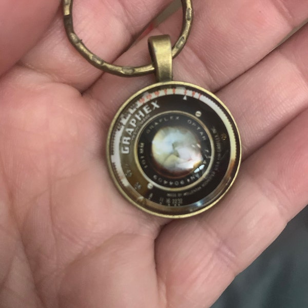 Keychain Camera Lens Keyring Camera Lens Jewelry Camera Pendant Husband ...