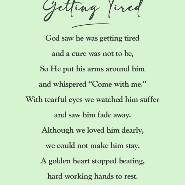 DIY EDITABLE Fisherman Themed Prayer Card Template | Fishing Funeral ...