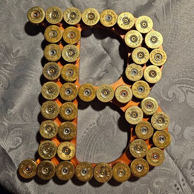8 Shotgun Shell Letter - Etsy