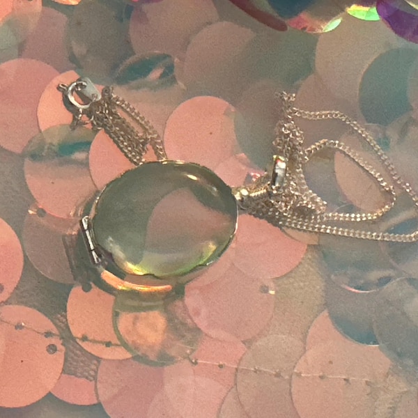 Locket Shapes Small Locket Necklace With Photo Choose a Shape Glass ...