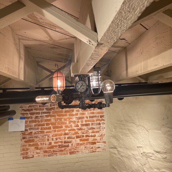 Beer Bottle Ceiling Light - Etsy