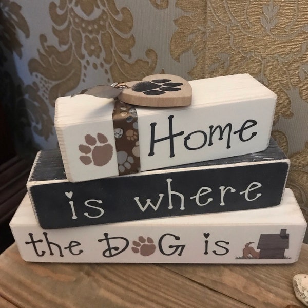 Stack of Wooden Blocks for a Dog-friendly Household. Handmade From ...