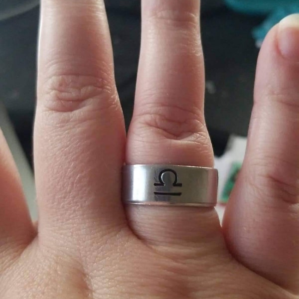 Zodiac Sign Rings (astrology Ring, Horoscope Ring) - Etsy