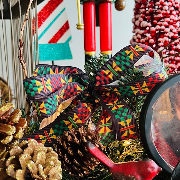 African Tribal Ribbon Kente Design for Juneteenth, Black History Month ...