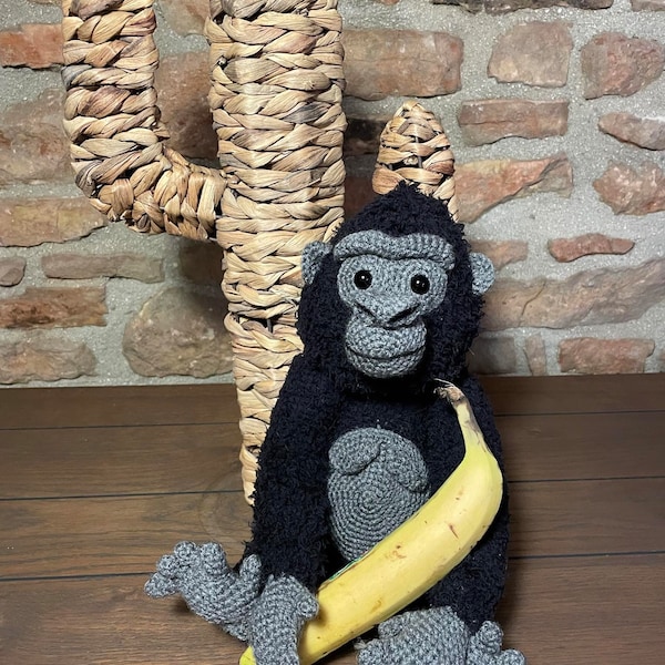 Crochet Pattern - Mayangi and Matondo, Mountain Gorillas - Amigurumi - Etsy