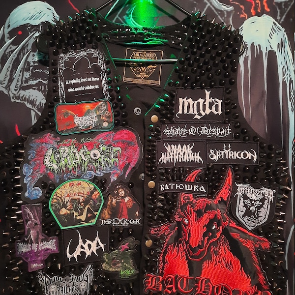 Addams Family Credo Small Patch - Etsy