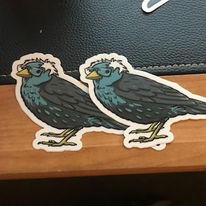 Birdie Sanders Sticker / Vinyl / Laptop Sticker / Small Bumper Sticker ...
