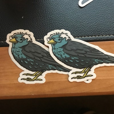 Birdie Sanders Sticker / Vinyl / Laptop Sticker / Small Bumper Sticker ...