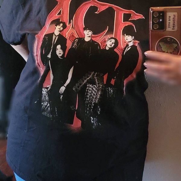 RIIZE Sungchan Denim USA Flag Banner Wall Tapestry Kpop Tour Merch ...