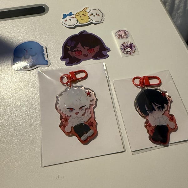 Alien Stage R7 Till & Luka Acrylic Charms - Etsy