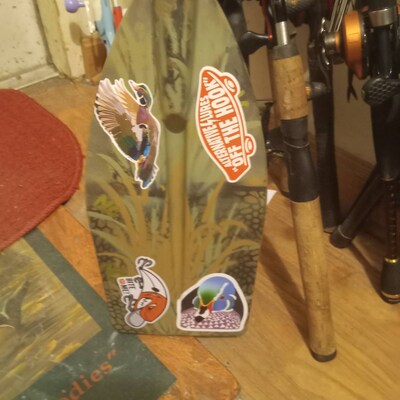 Im Fast as F Boi Blue Wing Teal Duck Sticker - Etsy