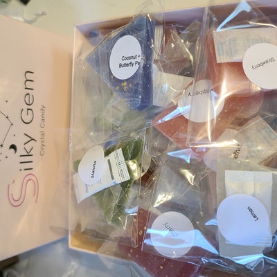 Edible Treasure Box, Kohakutou Candy Box, Crystal Candy, Edible Gem ...