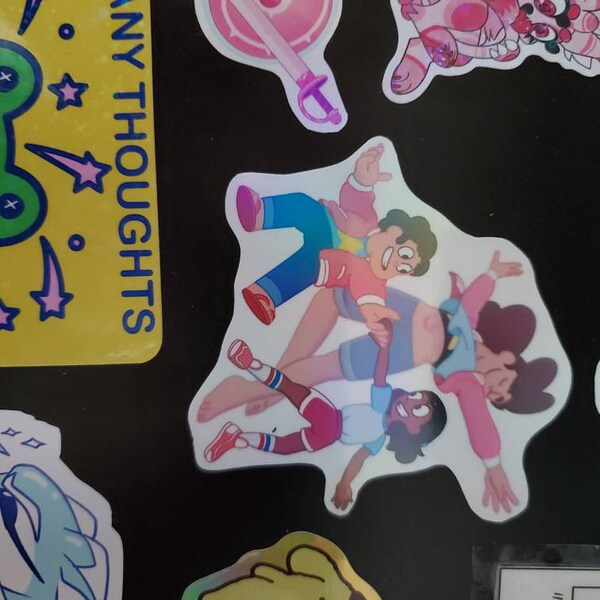 Amphibia Calamity Trio Anne Sasha Marcy Stickers - Etsy