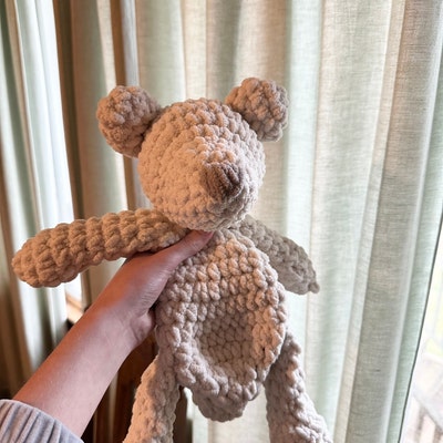 Jr. Bear the Bear Snuggler Crochet Pattern, Bear Pattern, Crochet Bear ...