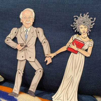 Gorgon Medusa Articulated Paper Doll - Etsy