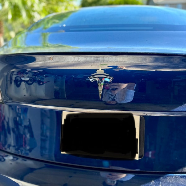 The Original Seattle Tesla Model 3/Y Badge Topper Decal - Etsy