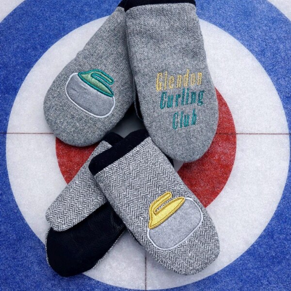 Curling Stone Rock Applique Embroidery Design in 3x3 4x4 5x5 and 6x6 ...