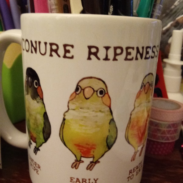 Conure Ripeness Chart Mug - Etsy