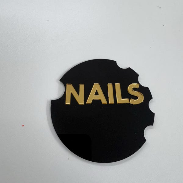 Nailfie Disc Template, Nail Tech Photo Prop, Nail Tech Gift, Svg, Png ...