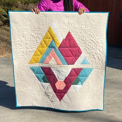 The Adjourn Quilt Pattern PDF Digital Download Modern Quilting Design ...