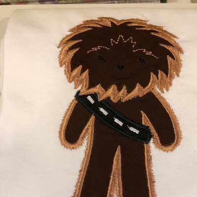 Chewy Digital Applique Design - Etsy
