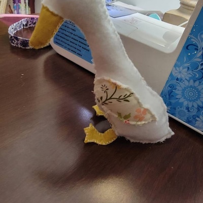 Miss Matilda Gosling Pdf Felt Softie Pattern - Etsy