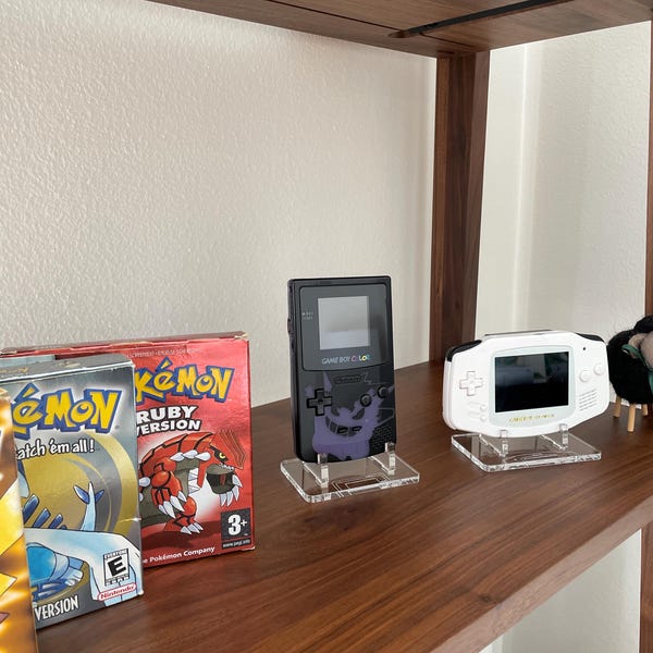 Game Boy Color Display Stand Custom Nintendo Display - Etsy