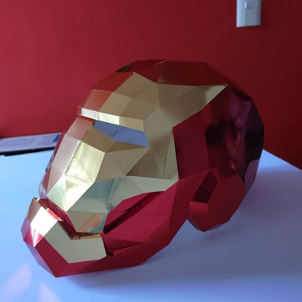 Woman Bust 3d Papercraft Sculpture, Low Poly, Papercraft, PDF Template ...