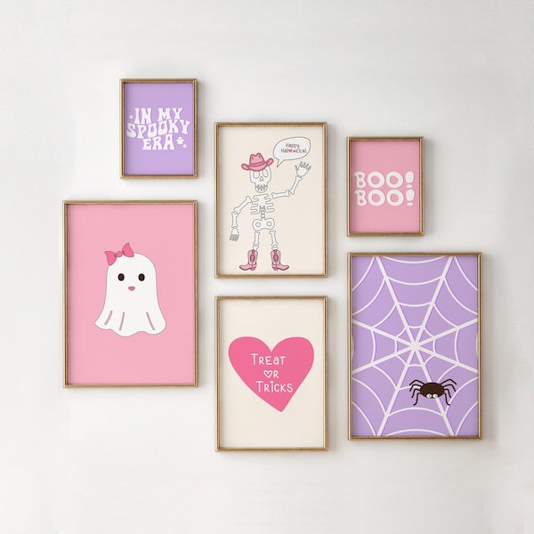 6 Frame Mockup, Gallery Wall Mockup, Poster Mockup, Boho Mockup ...