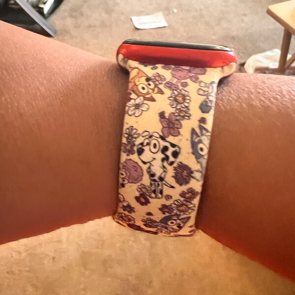 Apple Iwatch Floral Design. Apple Watch Band for All Series. - Etsy