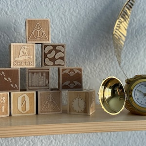 Magical Themed Number Blocks 0 Through 9 - Etsy