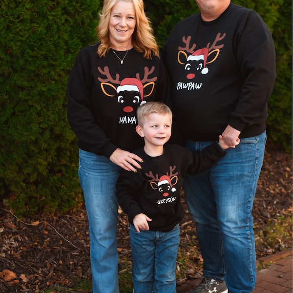 Matching Family Outfit, Custom Family Minimalist Sweatshirts, Mommy ...