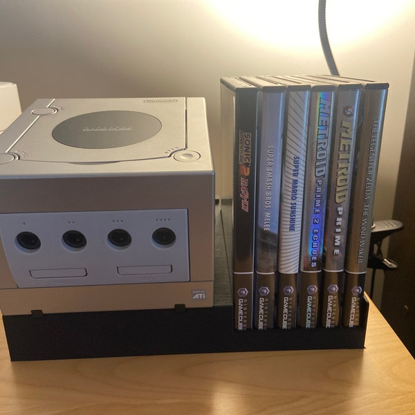 Nintendo Gamecube Display Stand; Gamecube Game Storage - Etsy