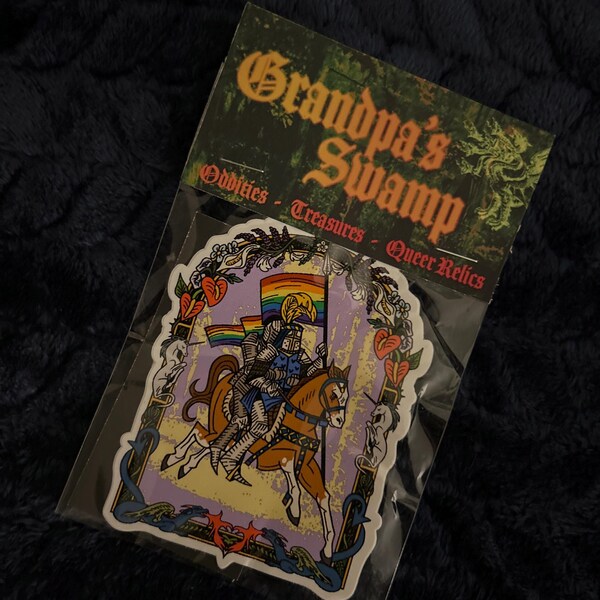 Fight Hard Knight Sticker - Etsy