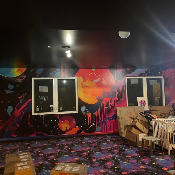 Space Graffiti Wallpaper Kids Rooms, Planets Graffiti Teenagers Bedroom ... Space Graffiti Wallpaper Kids Rooms, Planets Graffiti Teenagers Bedroom ...