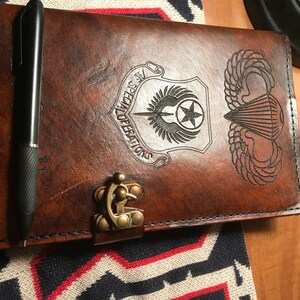 USCG Chief Charge Book With Large Anchor CCTI Petty Officer | Etsy